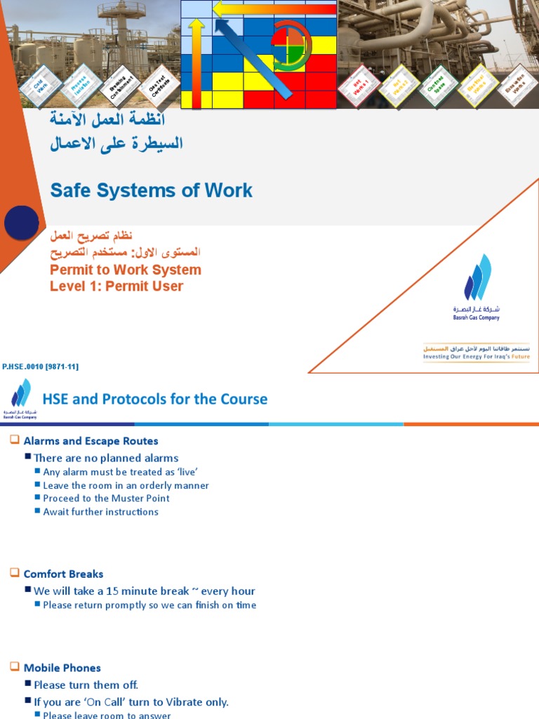 PTW - Level 1 Training New Proposal Simon | PDF | Risk | Occupational ...