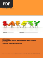 SITXWHS007 Student Assessment Task 2 | PDF | Occupational Safety And ...