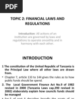Financial Regulations 2009 | PDF