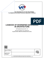 Logbook For Architectural Apprenticeship | PDF