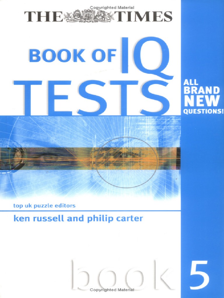 Book of IQ Tests | PDF