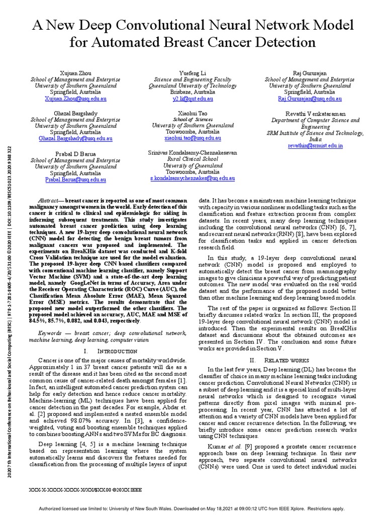 Zhou 2020 | Download Free PDF | Deep Learning | Artificial Neural Network