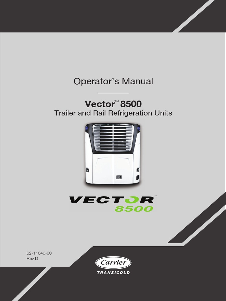 Vector 8500 Operators Manual | PDF | Ac Power Plugs And Sockets | Power ...