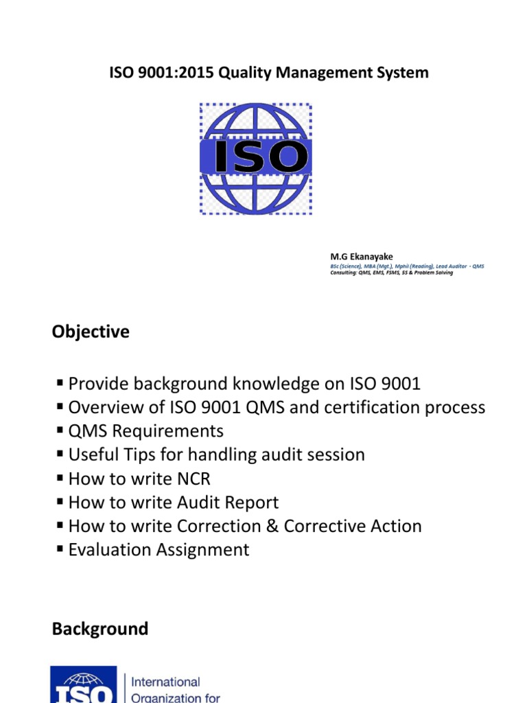 Iso 9001 | PDF | Audit | Quality Management System