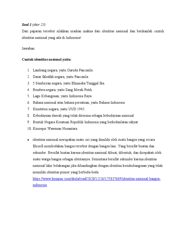 Tugas 2 PKN | PDF | Ilmu Sosial