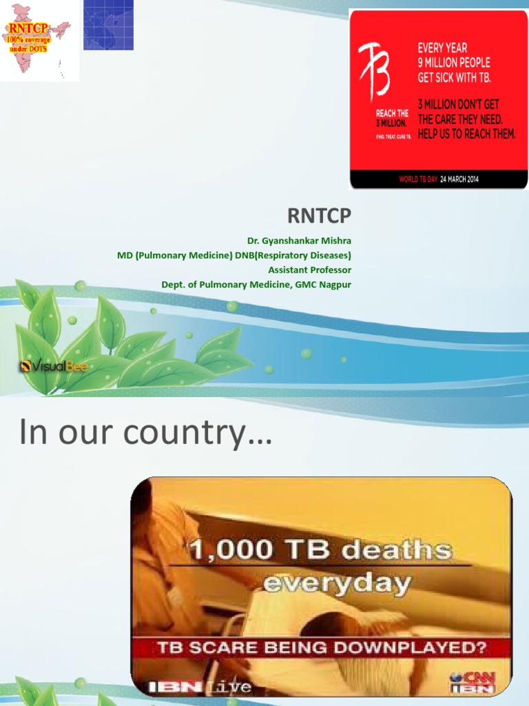 RNTCP | Download Free PDF | Tuberculosis | Medical Specialties
