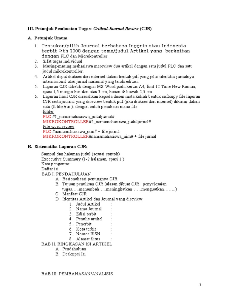 Format CJR | PDF