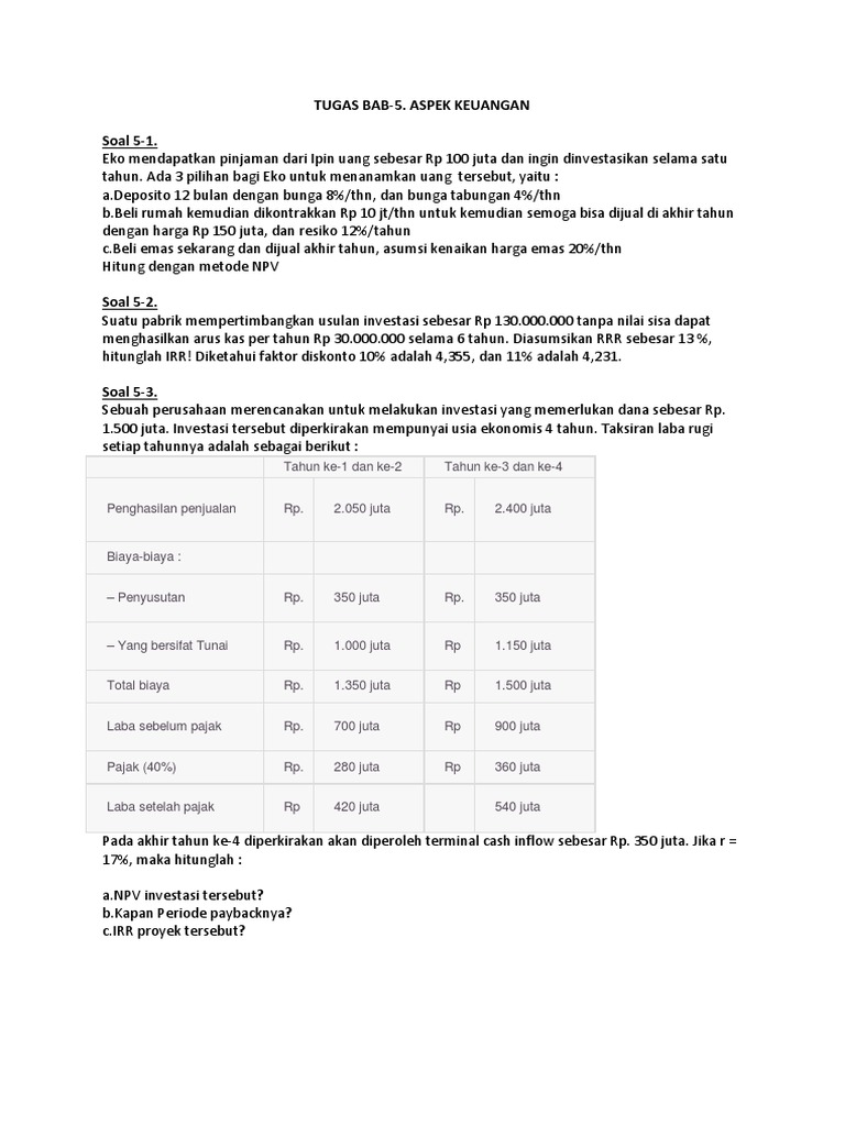 Tugas Bab-5 AKP | PDF