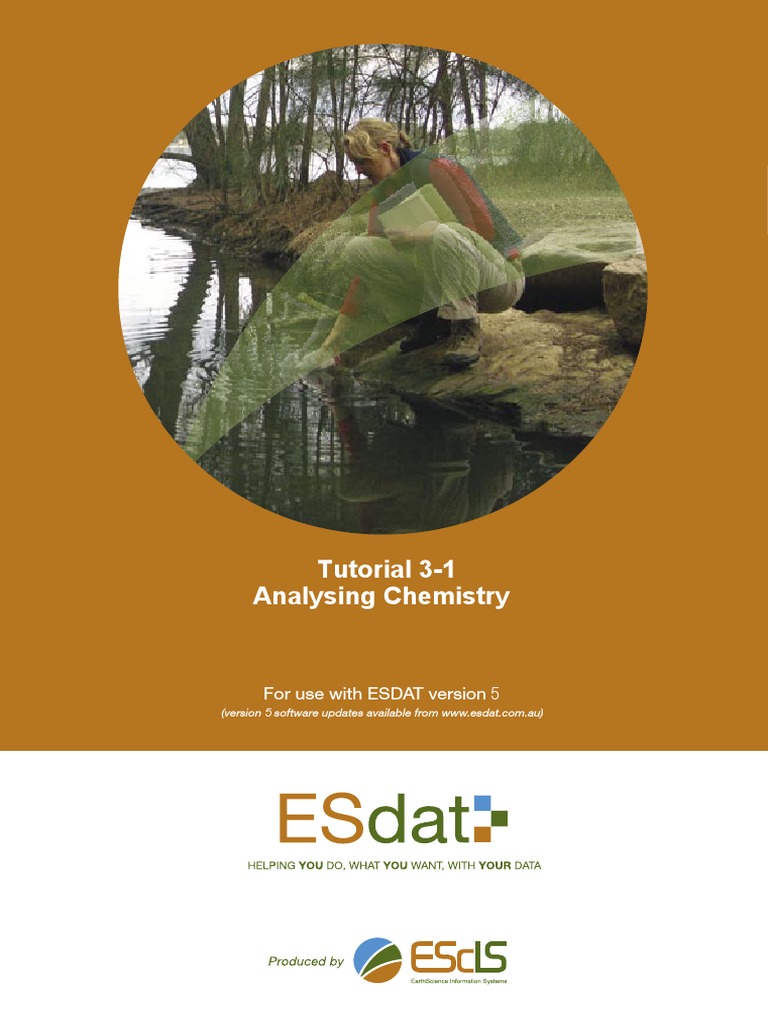 ESdat Tutorial 3 1 Analysing Chemistry | PDF | Microsoft Excel | Geographic Information System