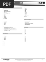 Gateway B1plus Workbook Answers | PDF