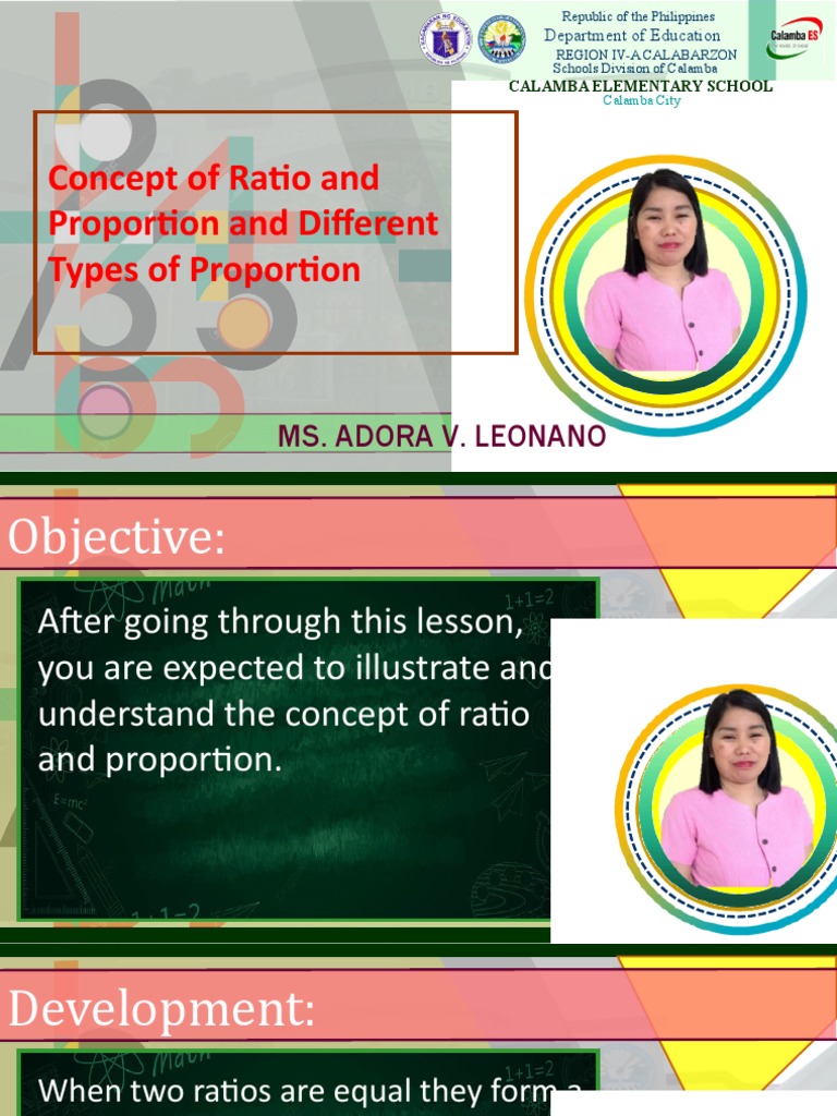 Concept of Ratio and Proportion and Different Types of Proportion | PDF ...