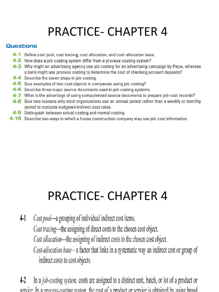 Practice - Chapter 4a | PDF