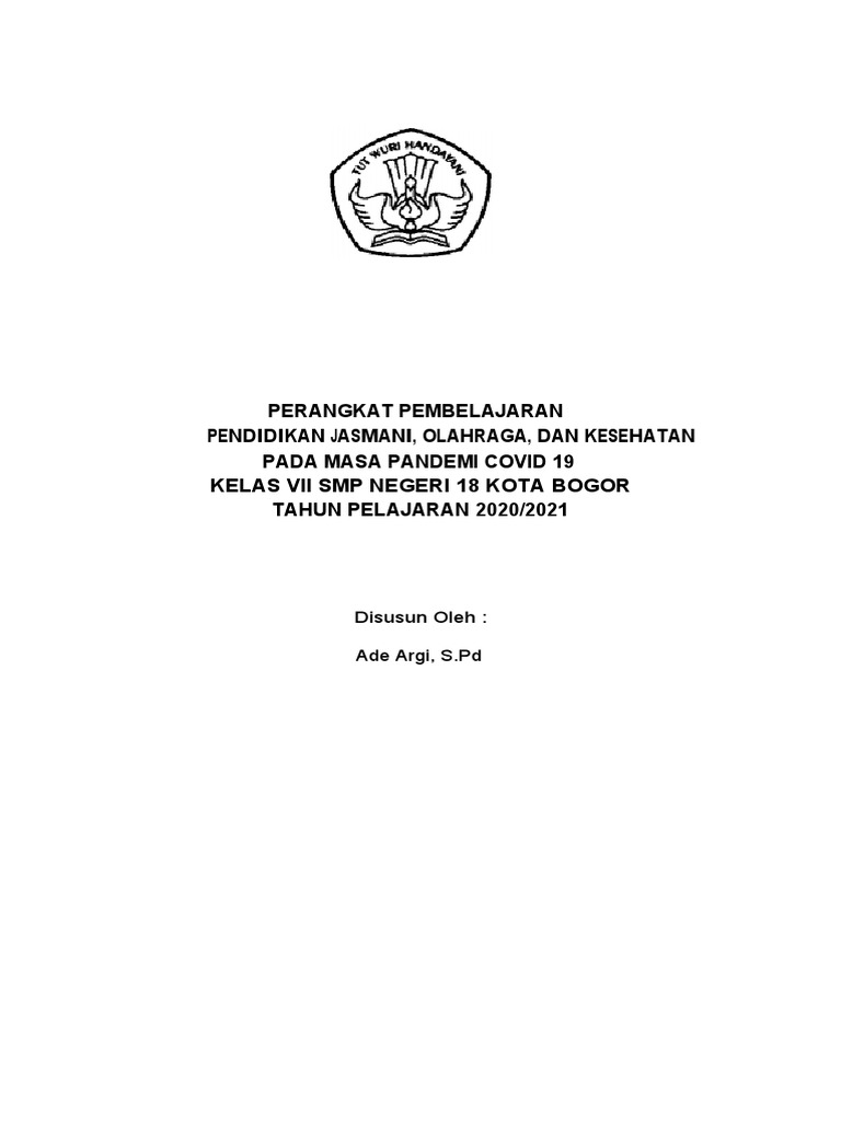 RPP PJOK Kelas 7 Semester 2 | PDF