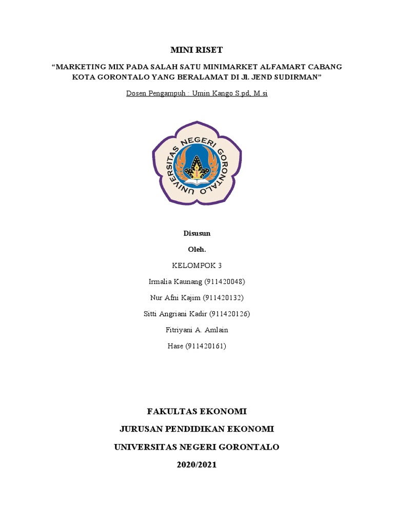 Mini Riset | PDF