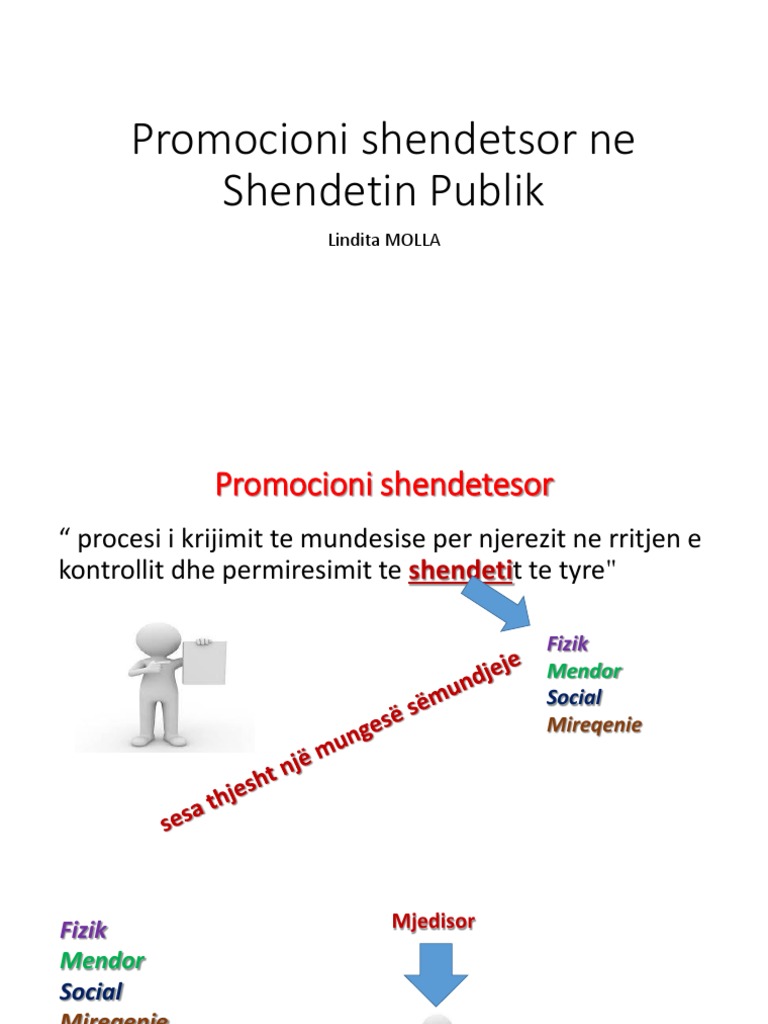 Promocioni Ne Shendet Publik | PDF