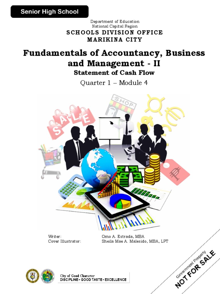 Shs Abm Gr12 Fabm2 q1 m4-Statement-Of-cash-flow Final | PDF | Cash Flow ...