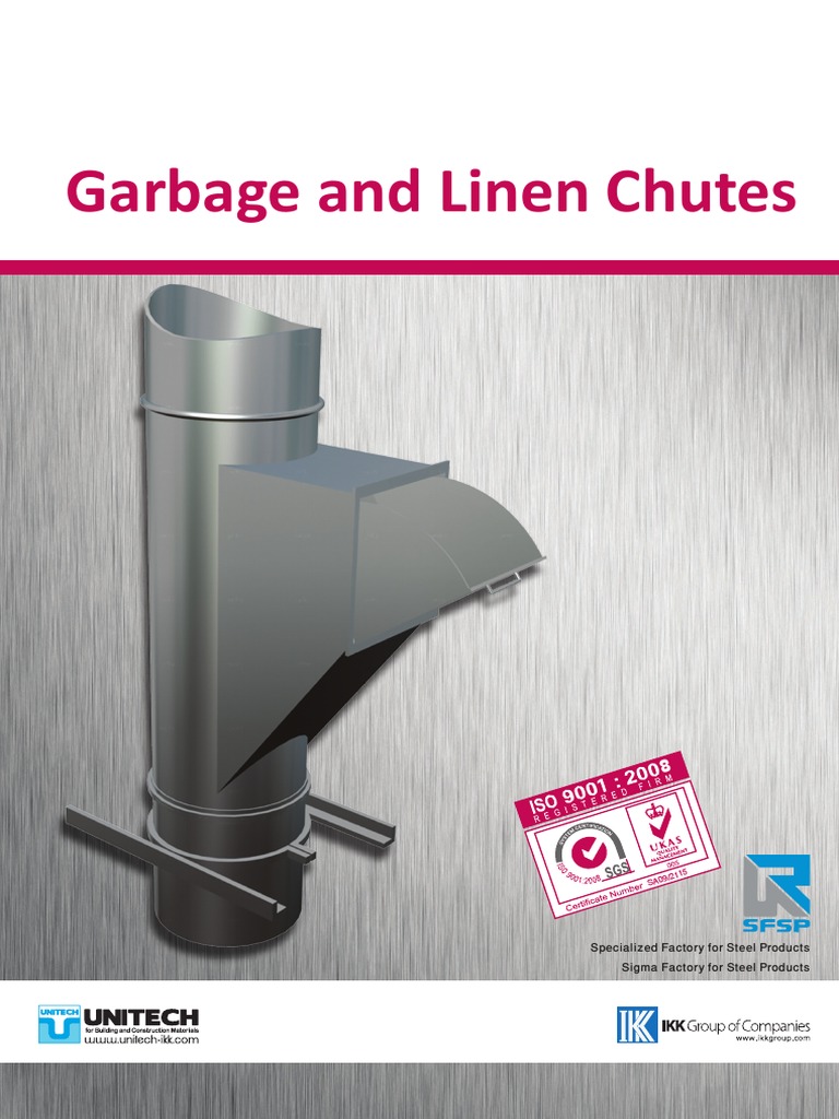 Garbage and Linen Chutes: Specialized Factory For Steel Products Sigma ...
