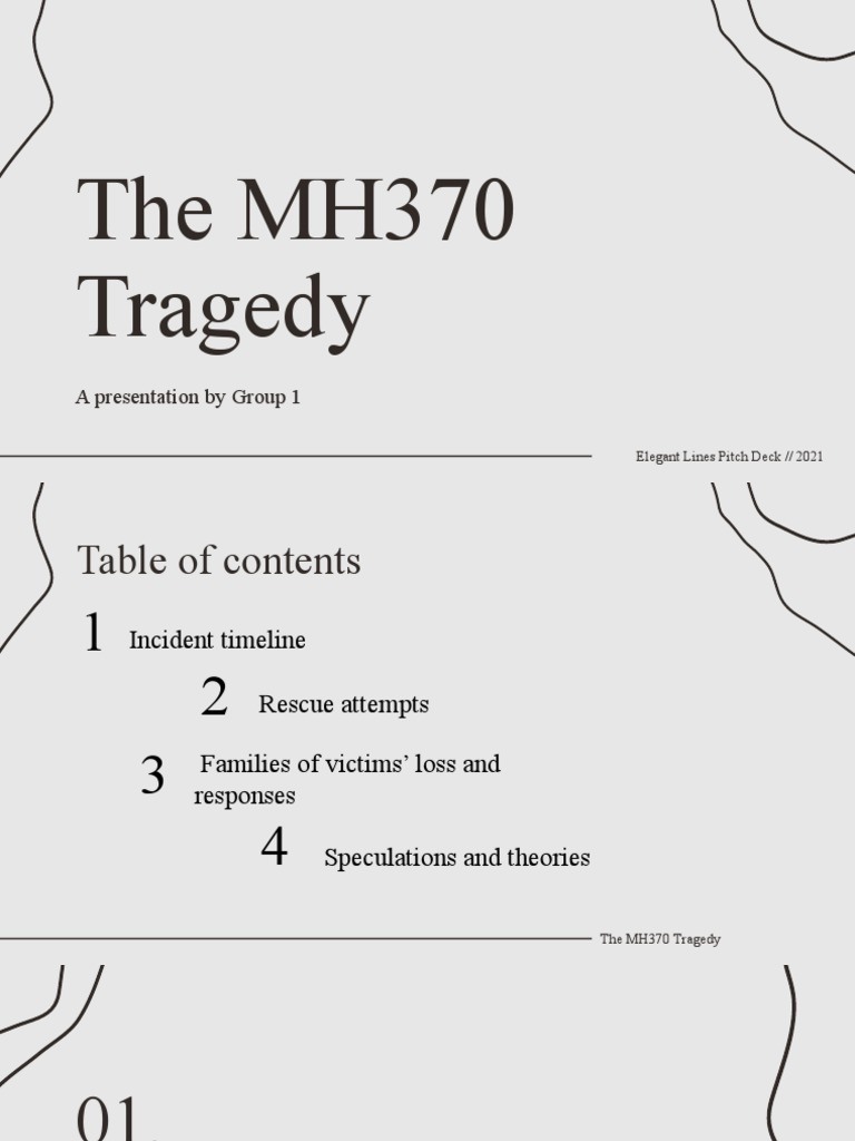 The MH370 Tragedy | PDF | Malaysia Airlines Flight 370 | Aviation