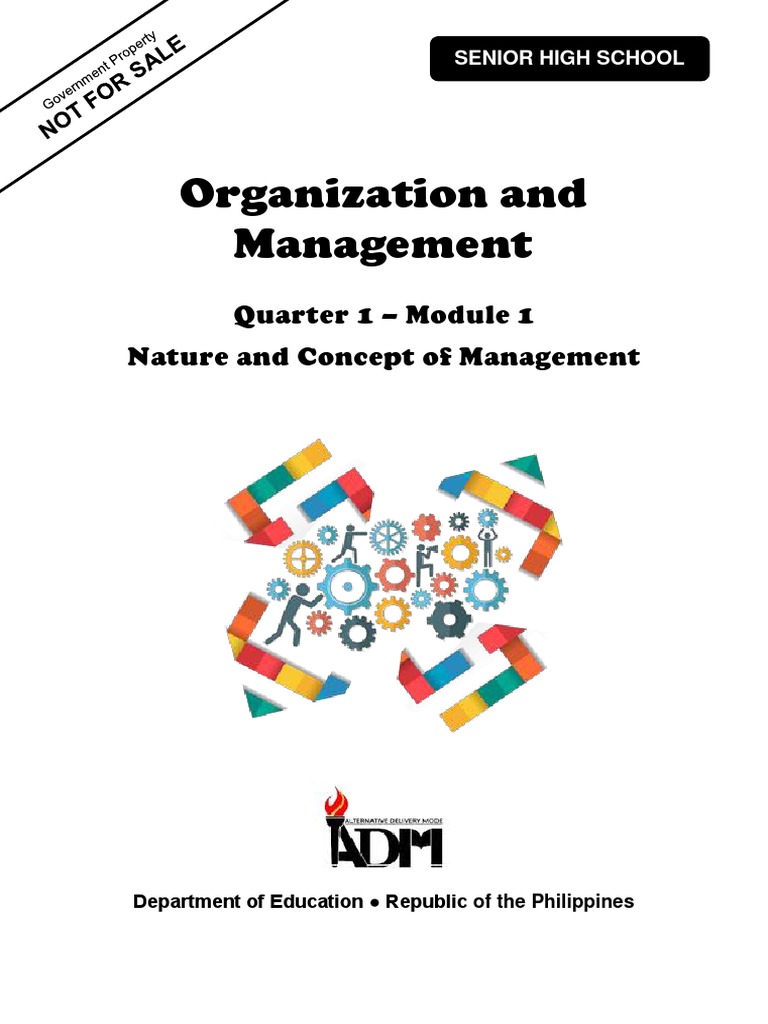 Organization and Management | PDF | Leadership | Learning
