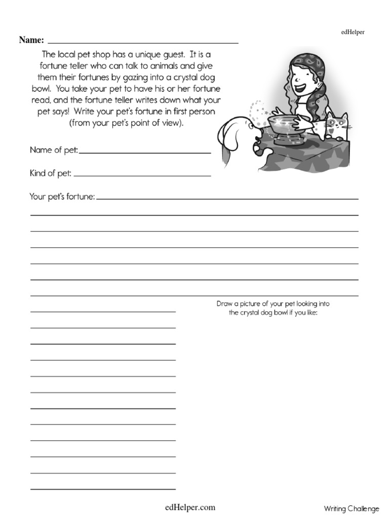 3rd Grade Writing Worksheets | PDF