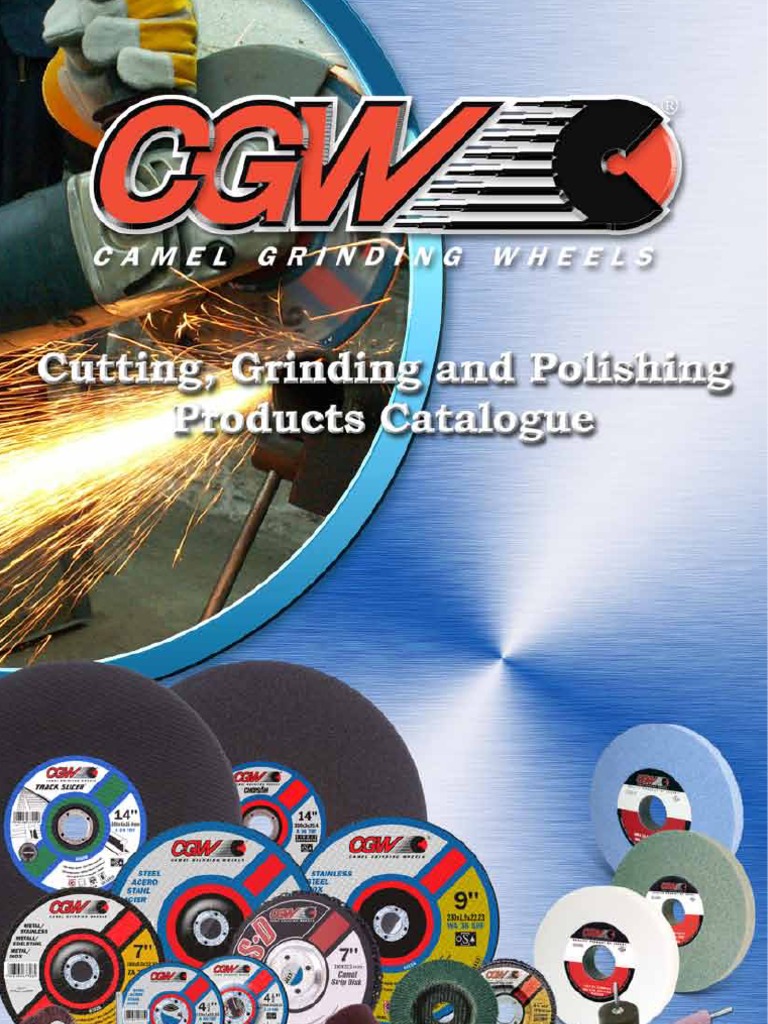CGW Cutting Grinding & Polishing Ctalogue | PDF | Grinding (Abrasive Cutting) | Abrasive