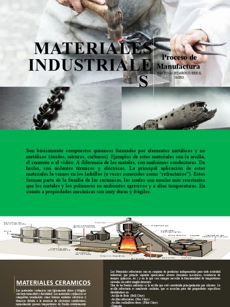 Materiales Industriales | Descargar gratis PDF | Ingeniería Cerámica ...