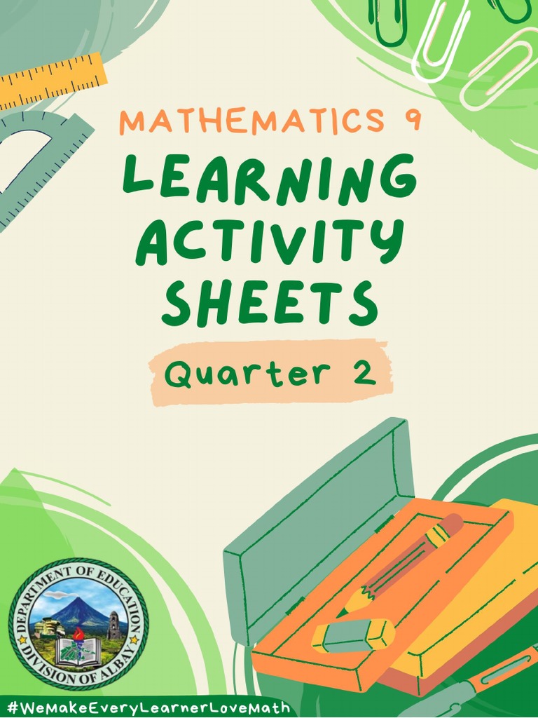 Variations in Mathematics 9 Activities | PDF | Variable (Mathematics ...