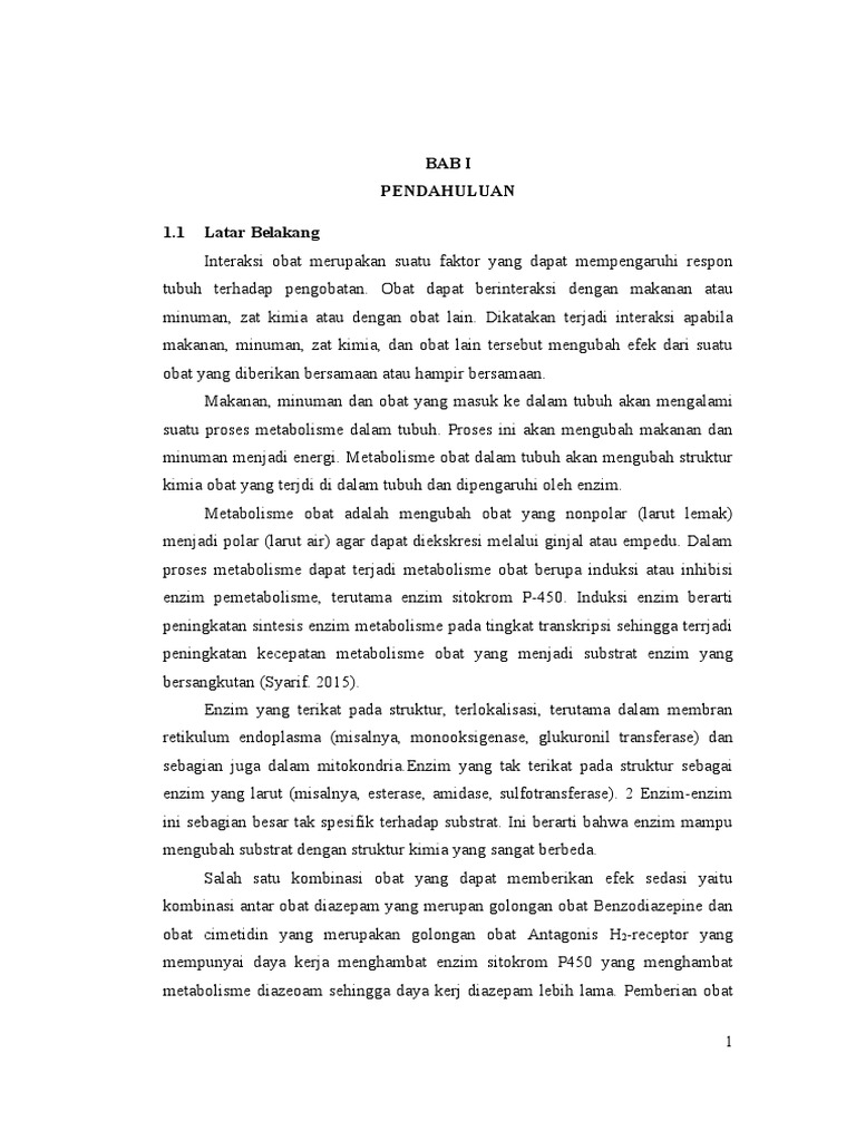 Laporan Mekanisme Obat Eby | PDF