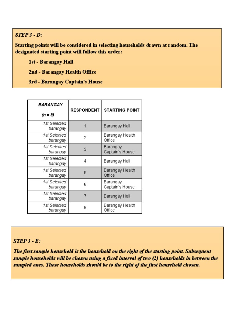 How To Use The Kish Grid | PDF | Statistics