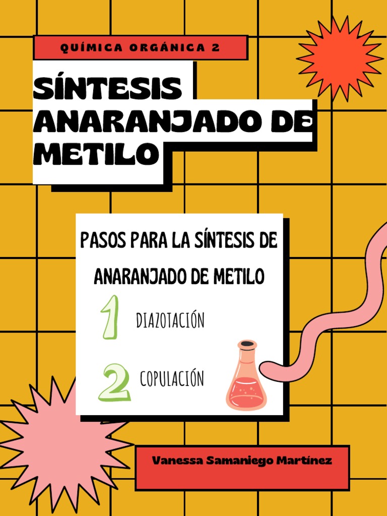 Síntesis Naranja de Metilo | PDF | Benceno | Materiales