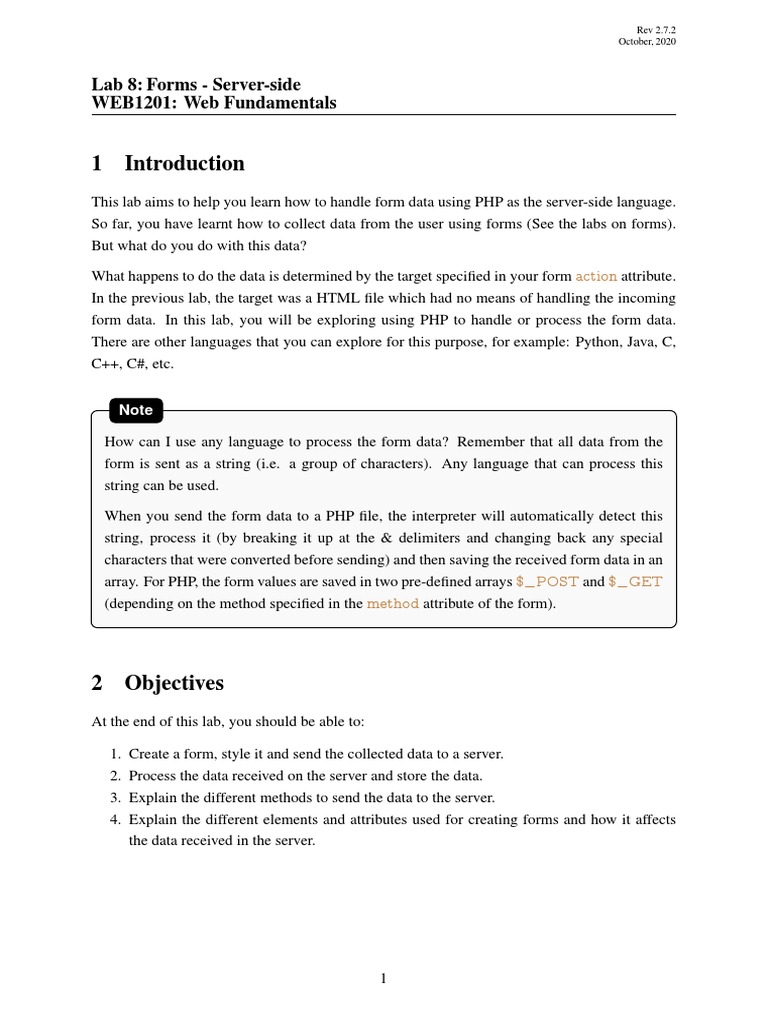 Processing Form Data with PHP: An Introduction to Server-Side Form ...