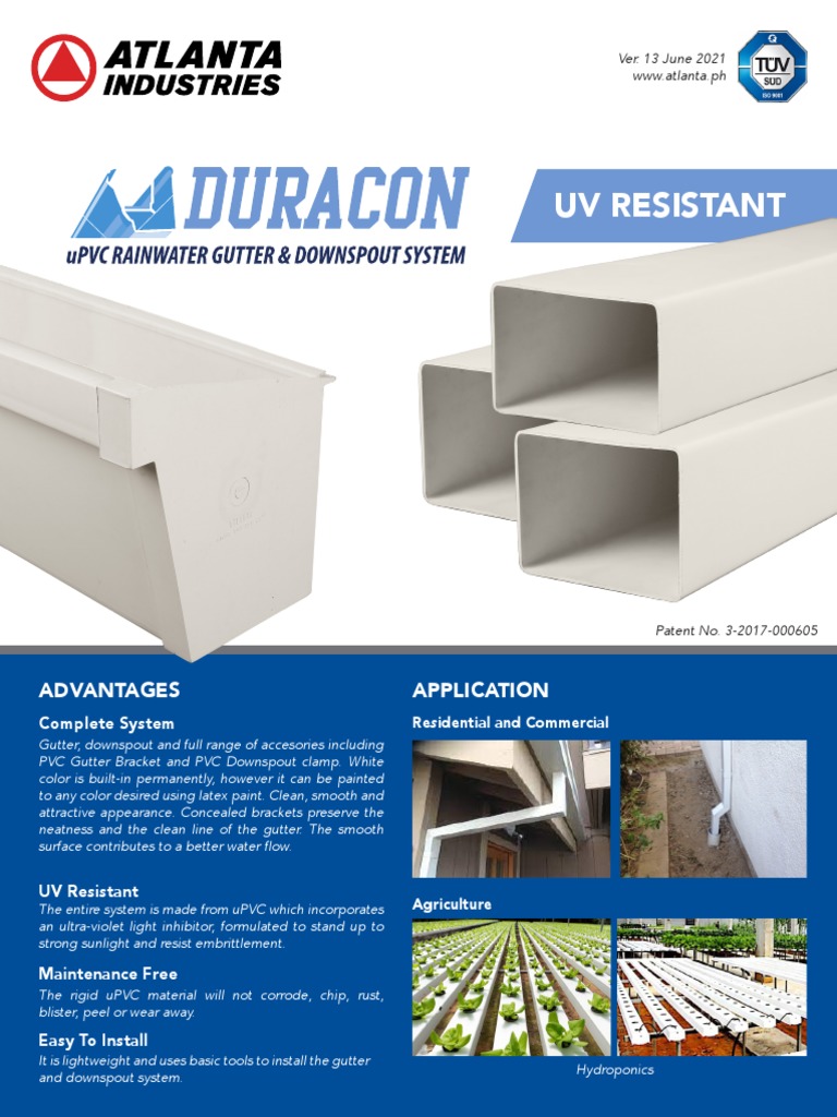 New Atlanta Duracon 2021 0 | PDF | Polyvinyl Chloride | Materials
