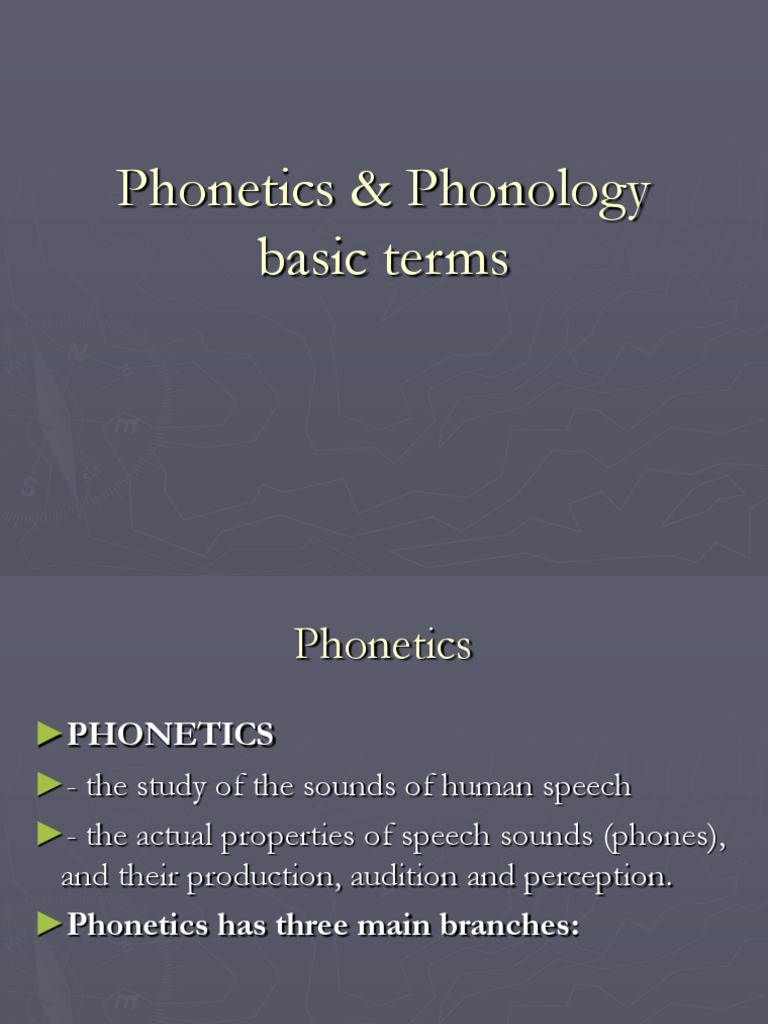 2phonetics and Phonology Basic Terms | PDF | Phonetics | Phoneme
