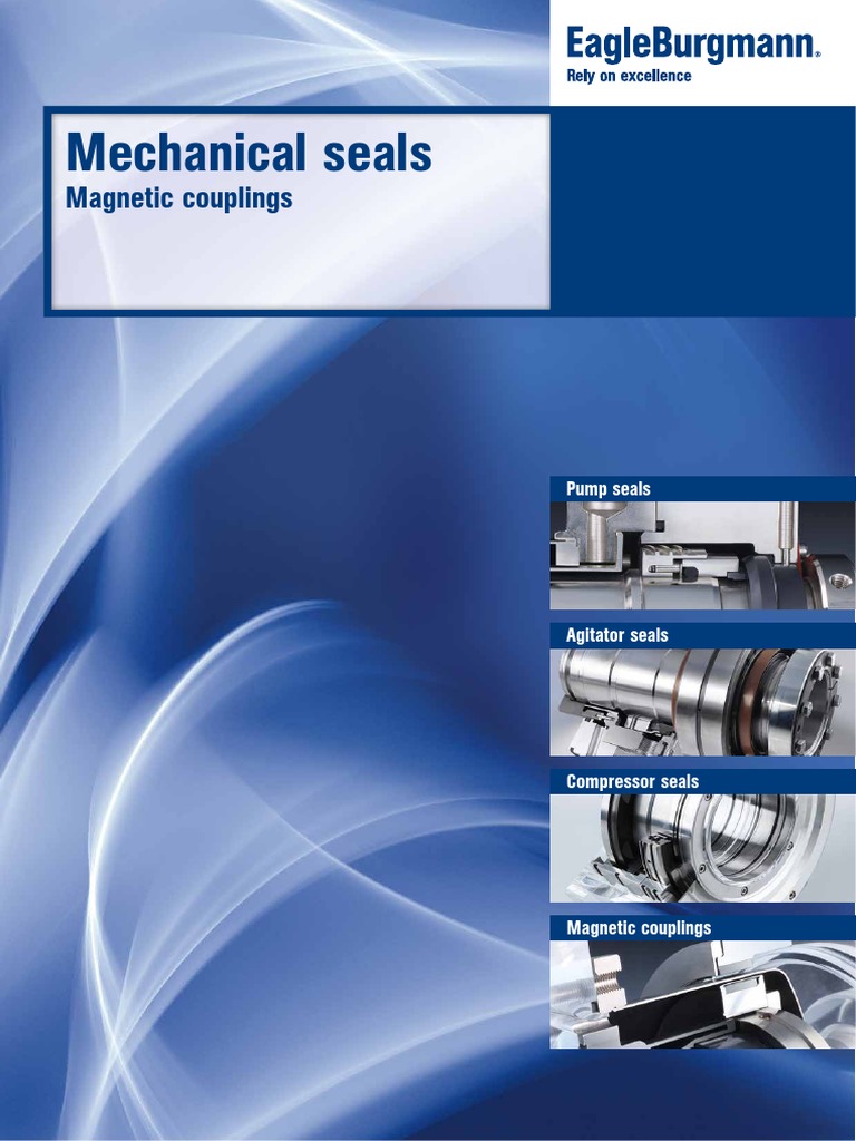 Mechanical Seals Magnetic Couplings | PDF | Chemistry | Materials