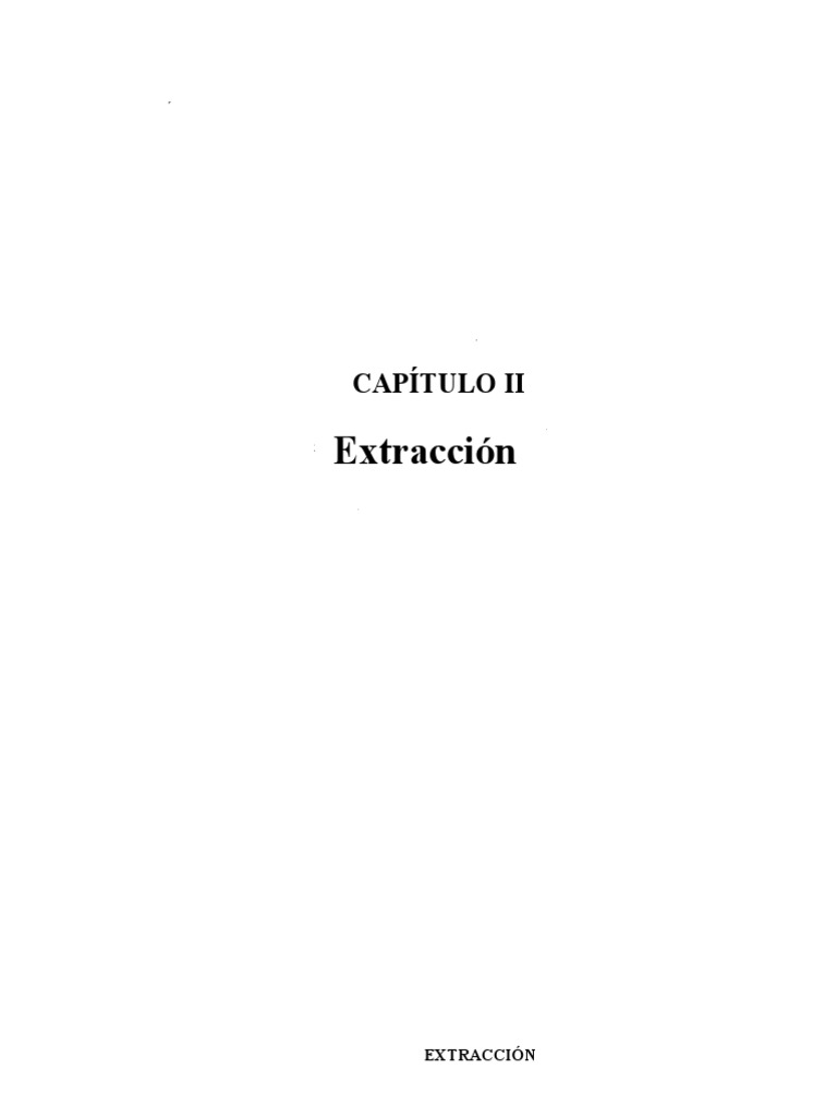EXTRACCIÓN | PDF | Fase (materia) | Solubilidad