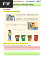 Lectura Infantil: Cuidado del Medio Ambiente | PDF