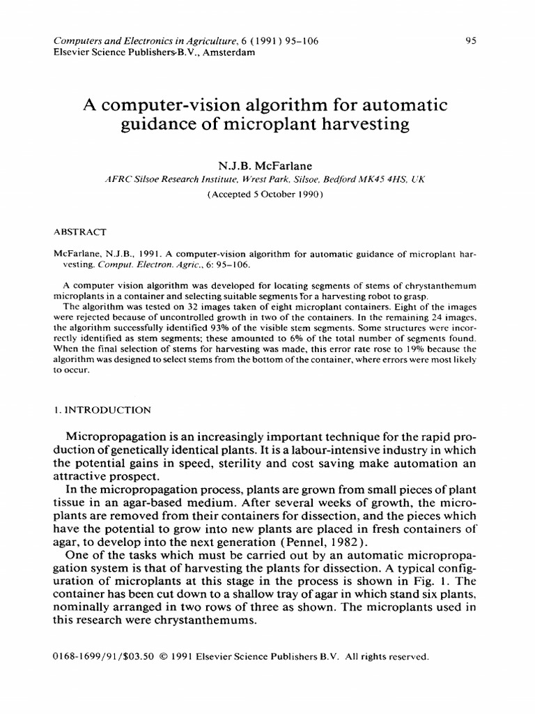A Computer-Vision Algorithm For Automatic Guidance of Microplant ...