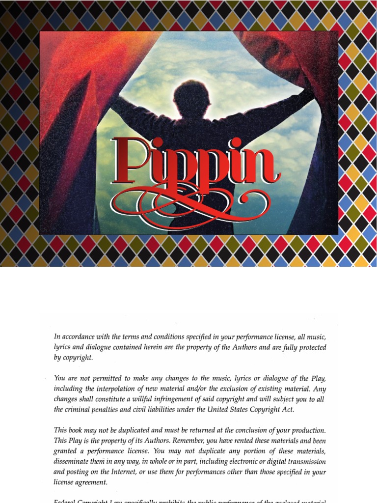 Pippin Libretto Vocal Book | PDF