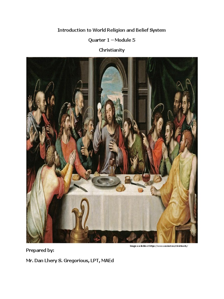 C5uhtp6yl MODULE 5 Introduction To World Religion and Belief System ...