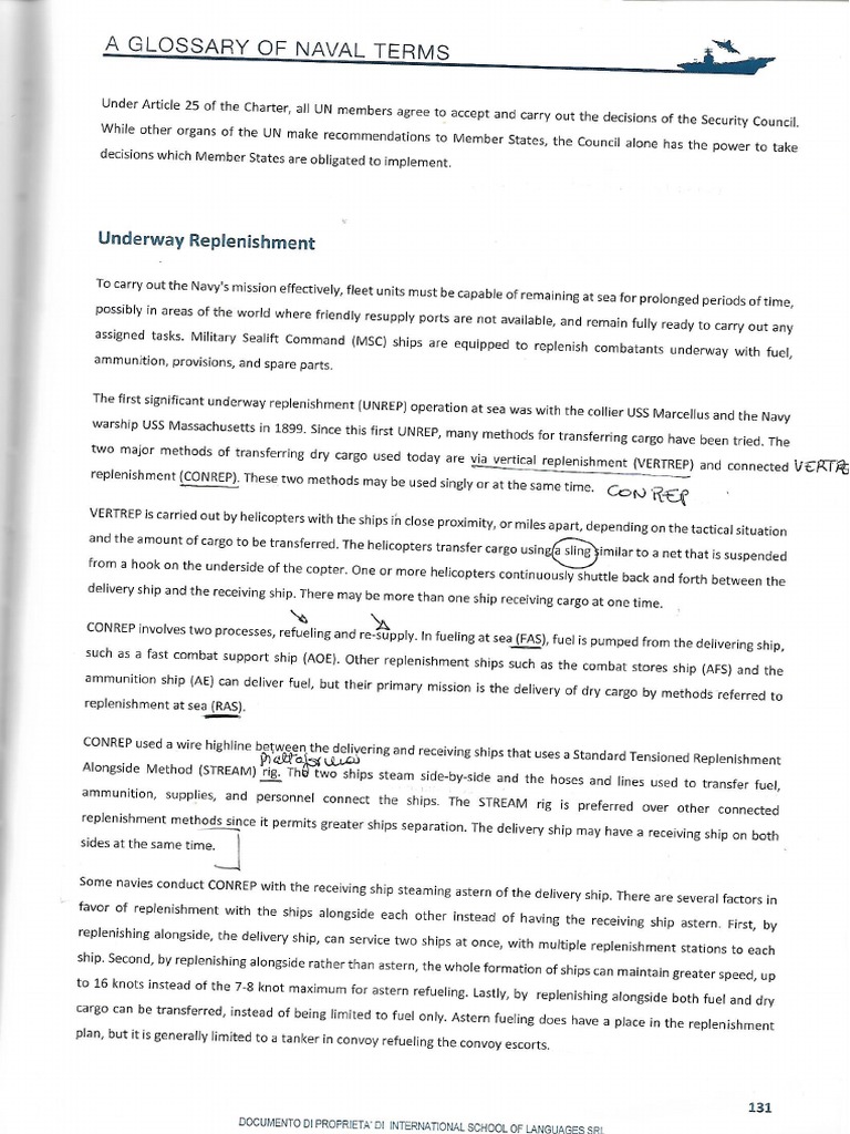 Naval Terminology | PDF