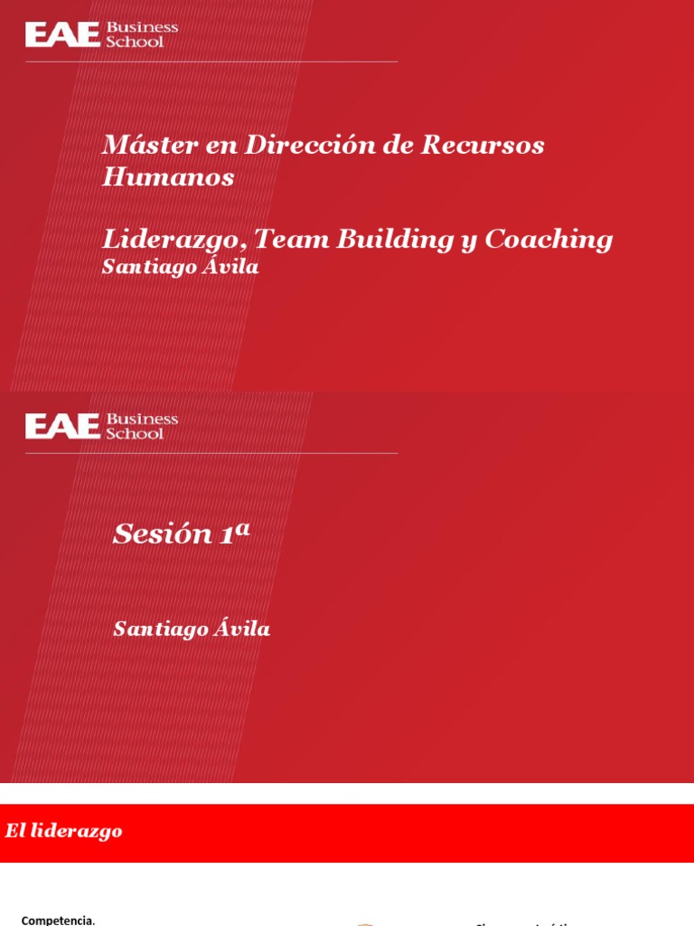 Liderazgo I | PDF | Liderazgo | Aprendizaje