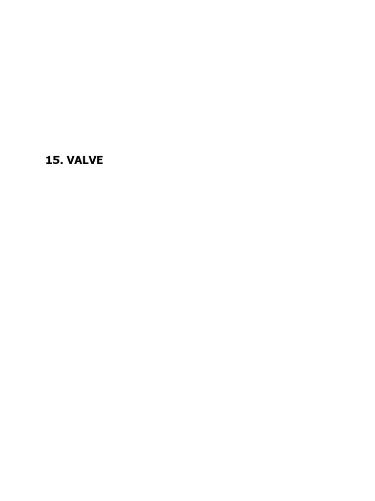 VALVE | PDF | Valve | Actuator