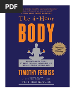 The 4-Hour Body by Timothy Ferriss - Excerpt | PDF