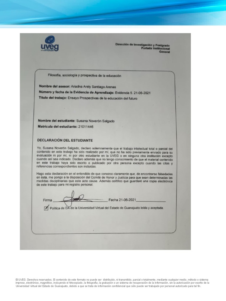 Noveron Salgado Susana FSyPE EA5 | PDF | Aprendizaje | Cognición