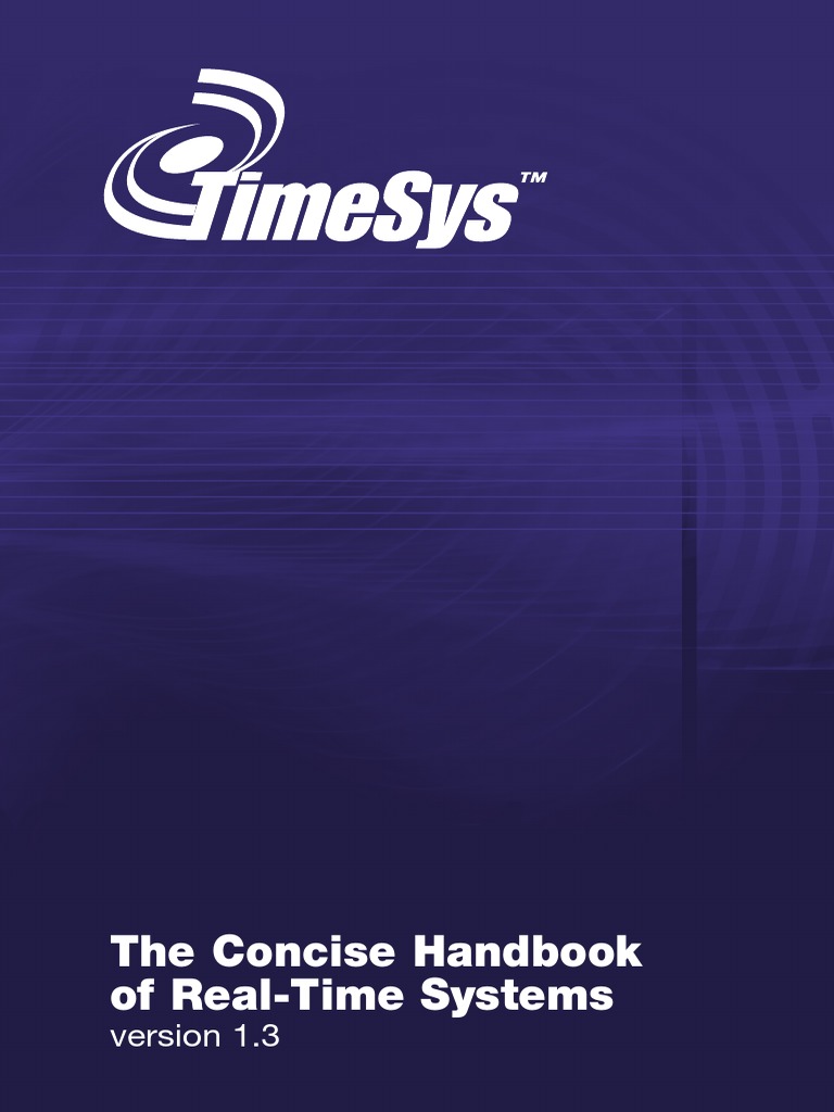 Rts Handbook | PDF | Scheduling (Computing) | Real Time Computing