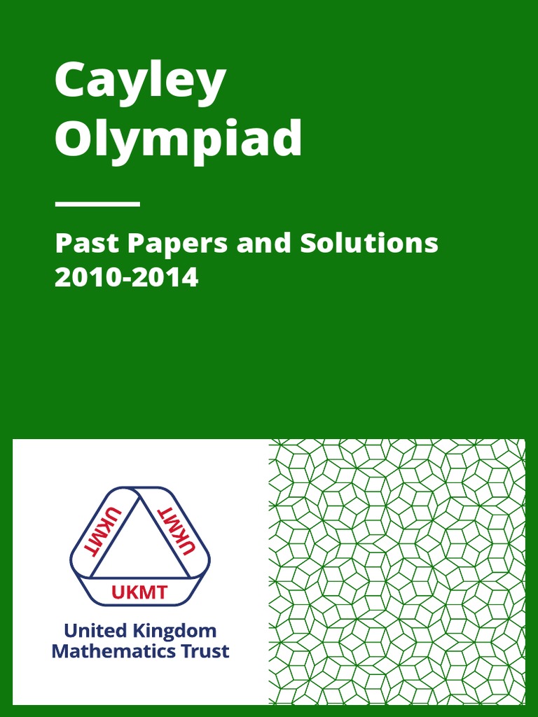 Cayley Olympiad: Past Papers and Solutions 2010-2014 | PDF | Area ...