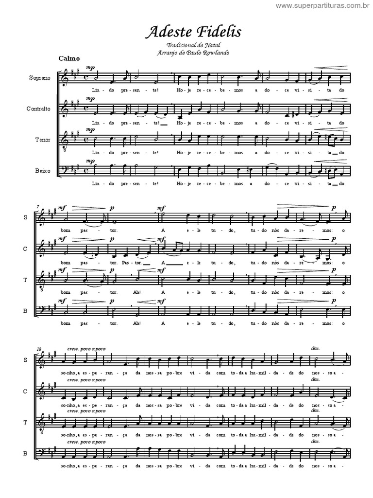 Adeste Fidelis | PDF