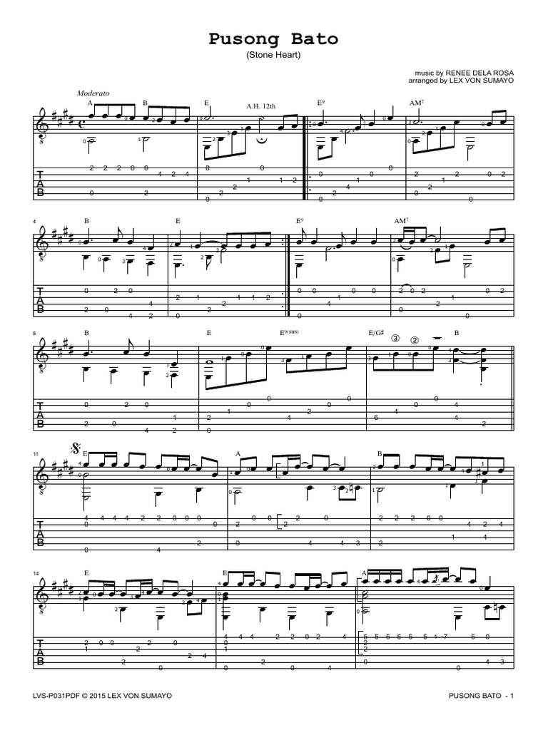 Pusong Bato Alon | PDF