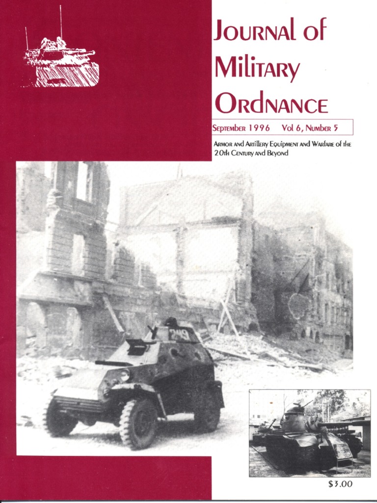 Journal of Military Ordnance Sep1996 | PDF