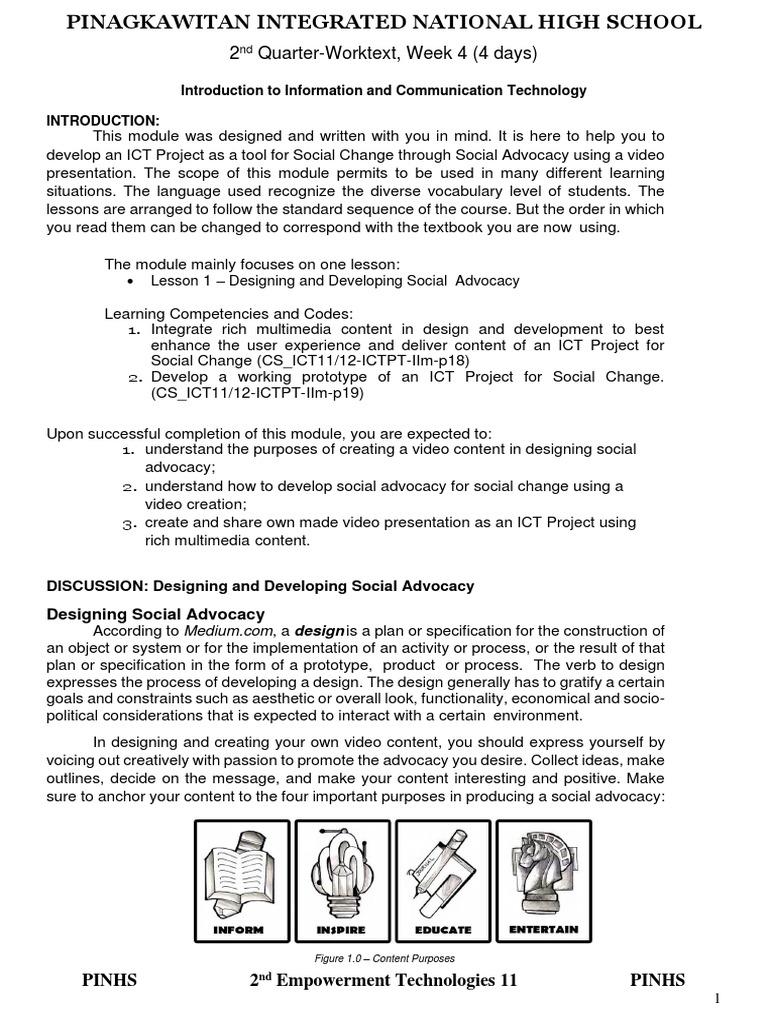 WorkText WW and PT EmpTech Week 4 2nd Grading | PDF | Copyright | Educational Technology